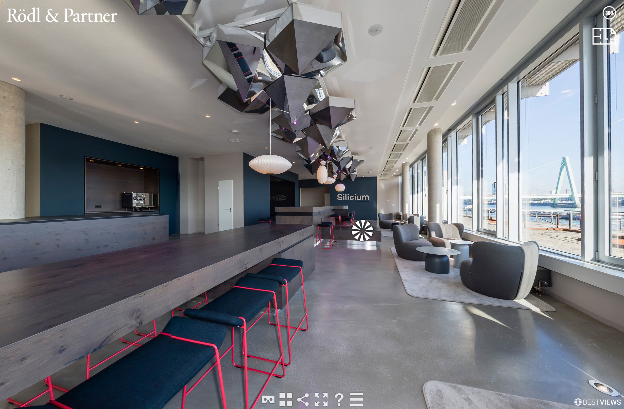 360 Grad Rundgang Rödl & Partner - BESTVIEWS 360° virtual experience