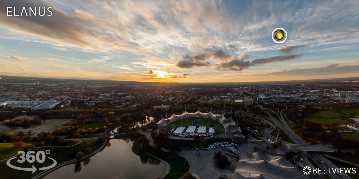 360 Grad Flug ELANUS - BESTVIEWS 360° Virtual Experience